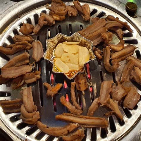 대전 꼼장어 맛집 월평동 기장꼼장어 숯불에 구워먹는 소금구이양념구이 처음 배운 날~ 네이버 블로그