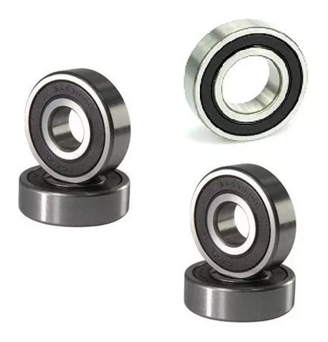 Kit Rolamento Roda Ybr Factor 125 Ed Freio Á Disco 5 Peças MercadoLivre