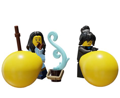 Lego Ninjago Nya And Maya By Bringspidermanback On Deviantart
