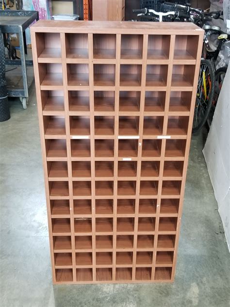 72 Space Cubicle Cubby Shelf