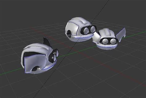 Blender 飞翔机器人3d模型素材资源免费下载 Blender3d模型库