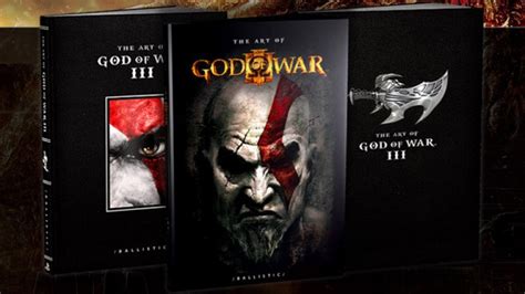 God Of War Iii Art Book Gives The Gods A Mean Paper Cut Game Informer