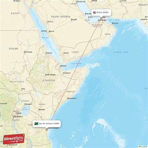 Direct Flights From Dar Es Salaam To Dubai Dar To Dxb Non Stop