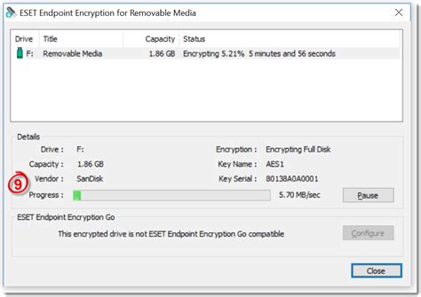 Kb7198 Encrypt A Memory Stick Or External Disk Using Eset Endpoint