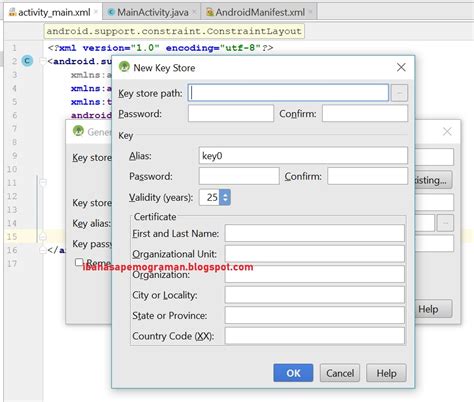 Cara Ekspor Program Aplikasi Di Android Studio Jadi APK Petunjuk Onlene