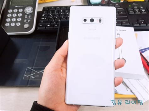 갤럭시 노트9 알파인 화이트 네이버 블로그