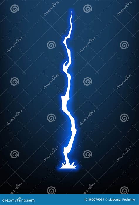 Lightning Animation With Sparks Electricity Thunderbolt Danger Light Electric Powerful Thunder