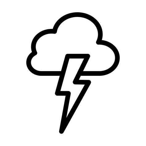 diseño de icono de tormenta 10931685 Vector en Vecteezy