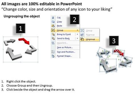 Consulting Diagram 3d Arrows Styli Business Framework Model