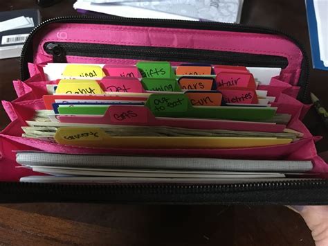 Dave Ramsey Cash Envelope System Using Thirty One Coupon Clutch