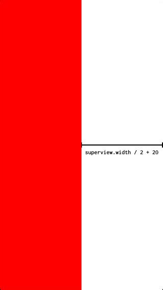 Ios Set Subview S Width Porportional To Superview S Stack Overflow