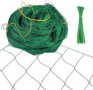 Garden Trellis Netting Pea Bean Netting Climbing Plant Support Net 5 1 8M Nylon Trellis Mesh