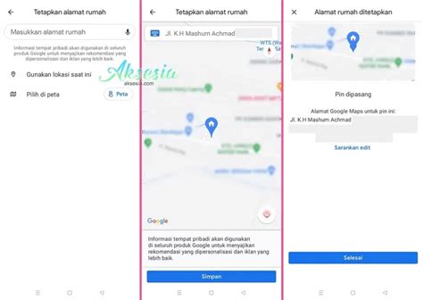 Cara Menghapus Dan Cara Menambahkan Alamat Rumah Di Google Maps