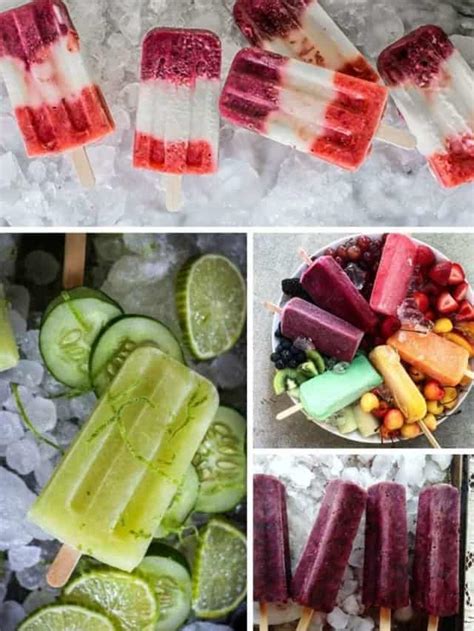 Healthy Homemade Popsicle Recipes