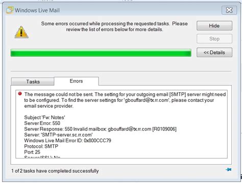 Soluciona El Error 0x800CCC79 De Windows Live Mail En Minutos