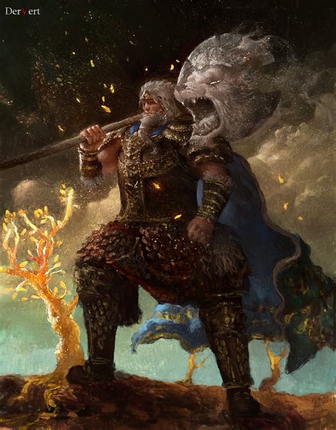 Godfrey First Elden Lord And Serosh Elden Ring Drawn By De Rvert Danbooru