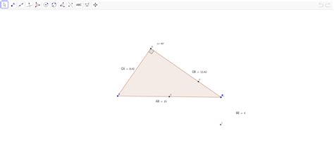 Construcción De Triángulos Rectángulos Geogebra