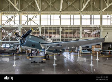 Oahu Hawaii Usa January 10 2020 Pearl Harbor Aviation Museum