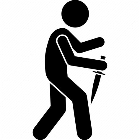Assassin Dagger Knife Man Person Weapon Icon Download On Iconfinder