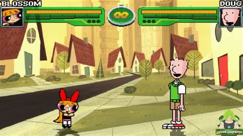 M U G E N Battles Blossom Vs Doug Funnie The Powerpuff Girls Vs