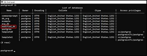 How To Rename Databases In Postgresql Commandprompt Inc