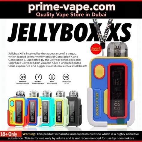 Rincoe Jellybox XS Kit 30W Pod System 2ml 1000mAh Dubai UAE