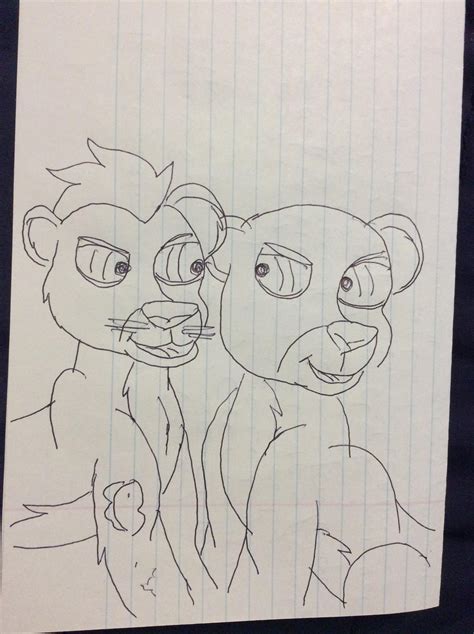 Lion Guard Kion And Kiara By Aliciamartin851 On Deviantart