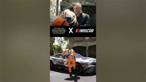Star Wars Collaboration With Nascar Starwars Nascar Markhamill
