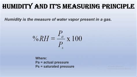 Humidity Sensor Working Principle