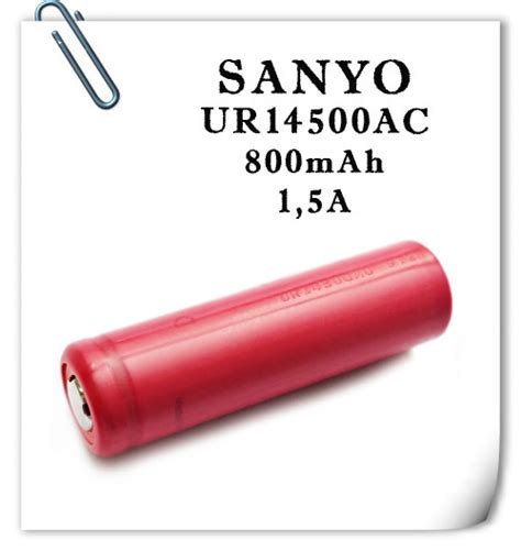 Sanyo UR14500AC 800mAh 1,5А - La Crosse-NN зарядные устройства и ...