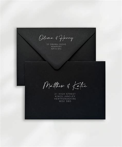 Wedding Envelope Printing Guest Names And Addresses Forever Paper Co