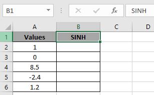 C Mo Utilizar La Funci N Sinh En Excel Funciones Matem Ticas