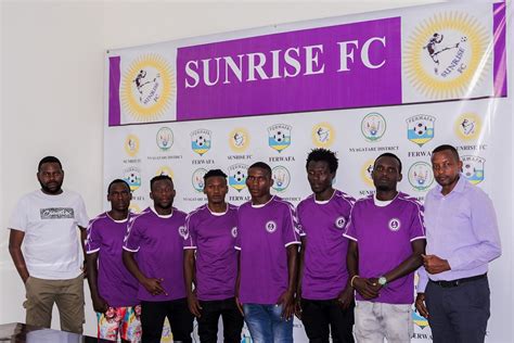 Sunrise Fc Yinjije Batandatu Barimo Mukoghotya Umuseke