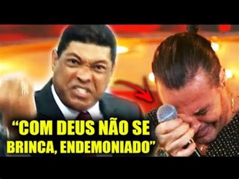 VALDEMIRO SANTIAGO PERDE A PACIÊNCIA EDUARDO COSTA AO VIVO TOMA