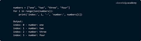 Enumerate Python Example