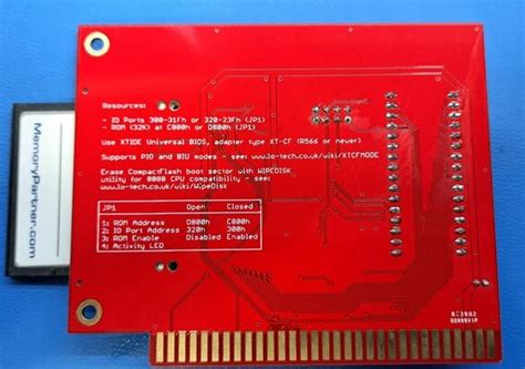 Sold XT Bit ISA Cards XTCF RAM EMS AmiBay