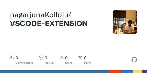 Github Nagarjunakolloju Vscode Extension