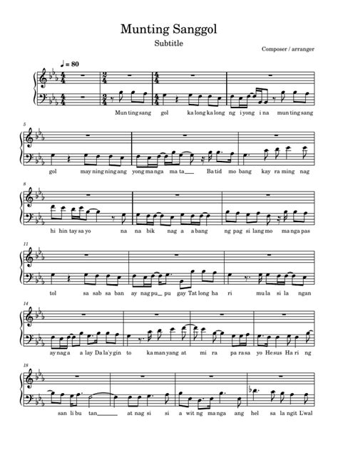 Munting Sanggol Pdf