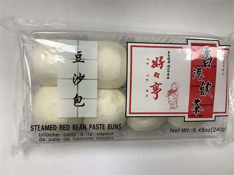 Steamed Red Bean Paste Buns 香港飲茶豆沙包 Esc