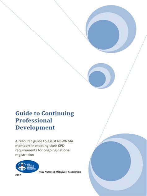 Continuing Professional Development Resource Guide 2017 Pdf Pdf Midwife Professional