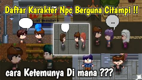 Cara Bertemu Karakter Npc Di Citampi Stories YouTube