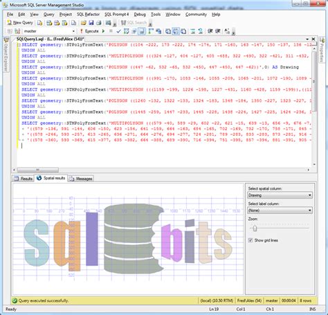 Drawing A Logo Or Diagram Using Sql Spatial Data Purple Frog Systems