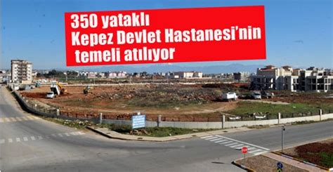 350 yataklı Kepez Devlet Hastanesinin temeli atılıyor