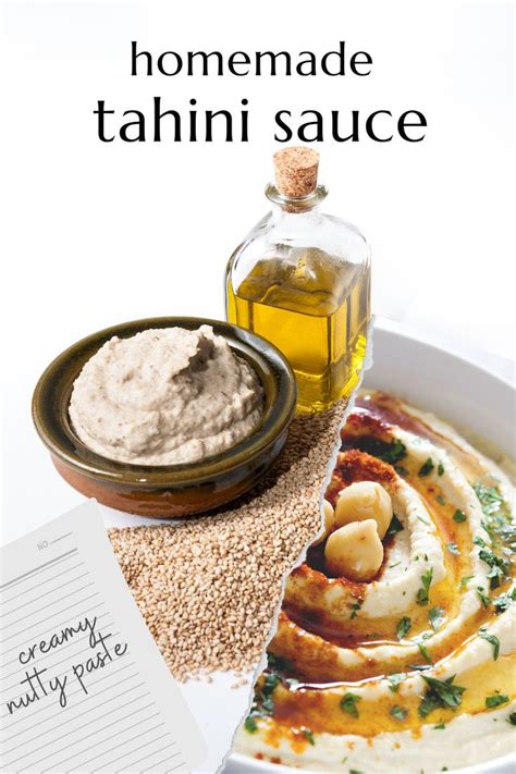 How To Make Homemade Tahini Sauce