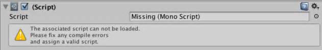 Scripting All Scripts In Unity Game Can Not Be Loaded Game