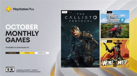 The Callisto Protocol Farming Simulator 22 Weird West PlayStation