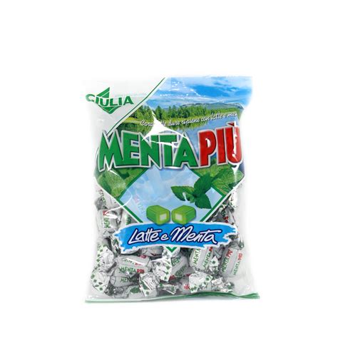 Caramelle Menta Più Con Latte E Menta Giulia Gr 300 Tiportolaspesa It