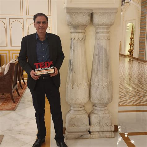 Dr Cdr Kartikay Saini Was Invited For A Tedx Talk At Mansagar Lake Jaipur