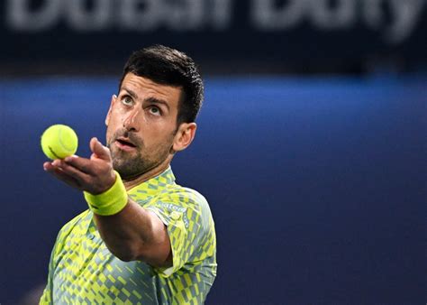 Novak Djokovic Semifinalista Del Atp De Dubái Diario Deportes El