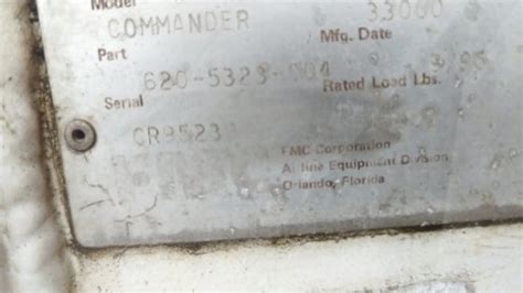 1996 Fmc Commander 15 In Miami Fl Usa